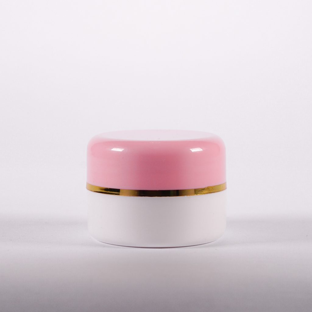 Pot 12,5 gr pink putih - PT. Ribindo Trada Abadi
